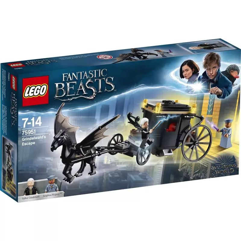 Lego Побег Гарри Поттера Гриндельвальда 75951 купить на OZON по низкой ...