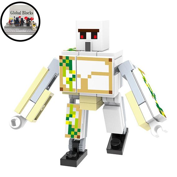 Аниме фигурок Конструктор (совместим с лего),Майнкрафт/Minecraft (4.5см ...