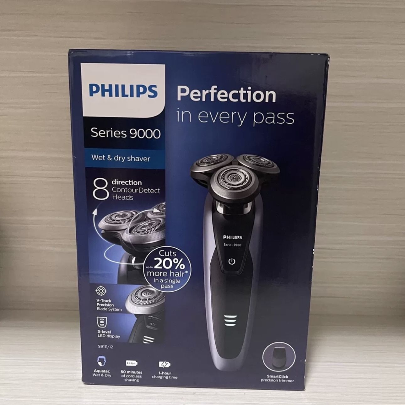 Philips Электробритва Электробритва Philips S9111/12, черный, кремовый ...