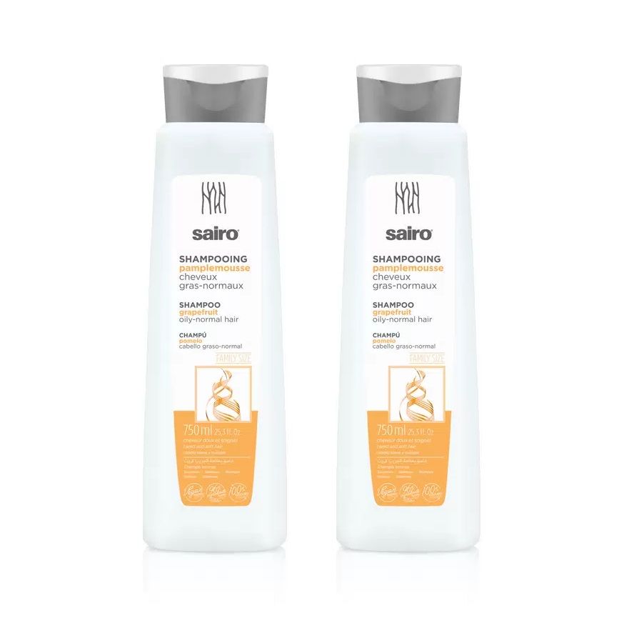 Шампунь для волос Sairo Shampoo Grapefruit грейпфрут, 2 уп по 750 мл ...