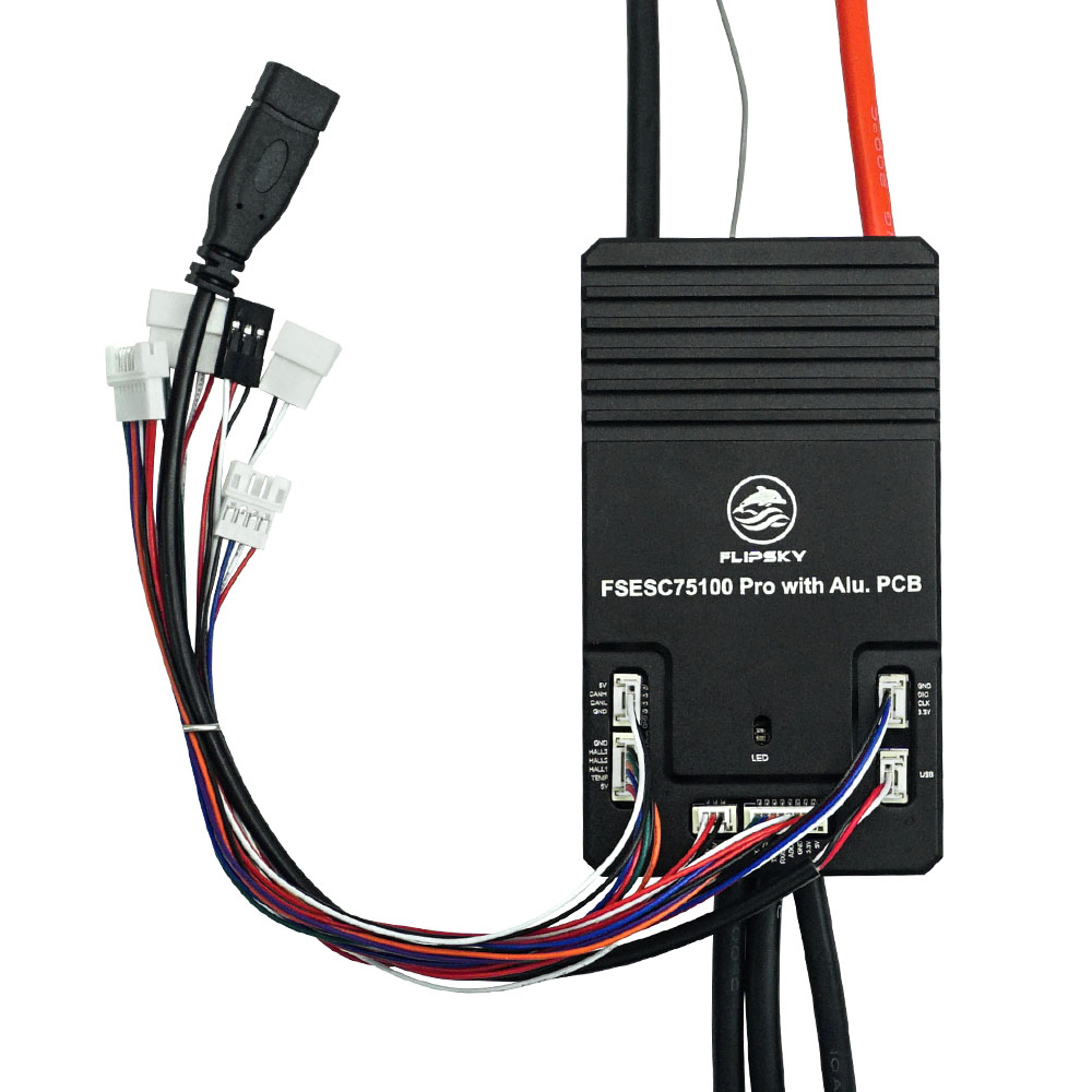 Flipsky 75100 Pro 84V 100A с алюминиевой печатной платой на базе VESC ...