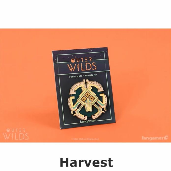 герб,1,Nomai Mask,желтый,Outer Wilds,Fangamer купить на OZON по низкой ...