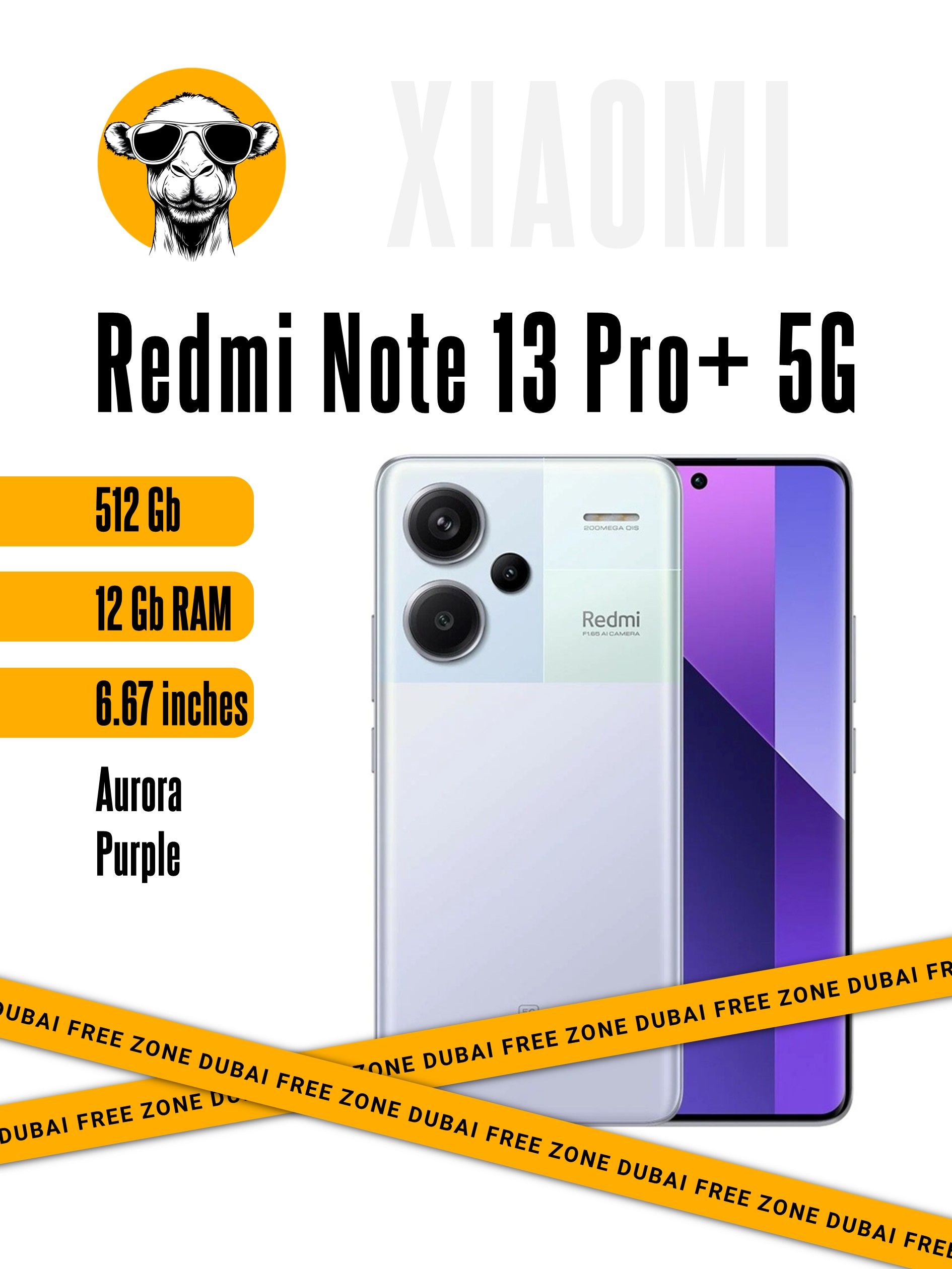 Смартфон Xiaomi Redmi Note 13 Pro Plus 512 ГБ 12 ГБ Фиолетовый 6.67 ...