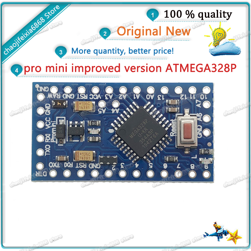 1 шт. pro mini улучшенная версия ATMEGA328P (3,3 В/8 М)) купить на OZON ...