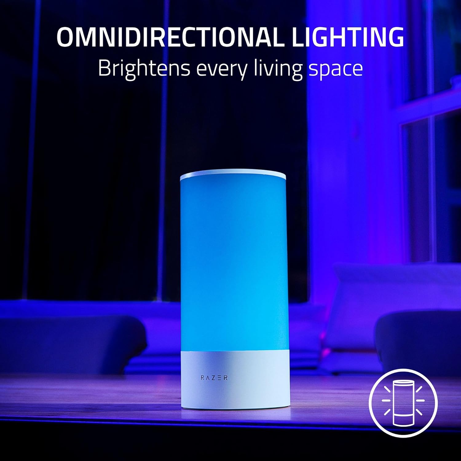 Razer, умная LED лампа, Aether Smart Light (Chroma RGB, Matter) купить ...