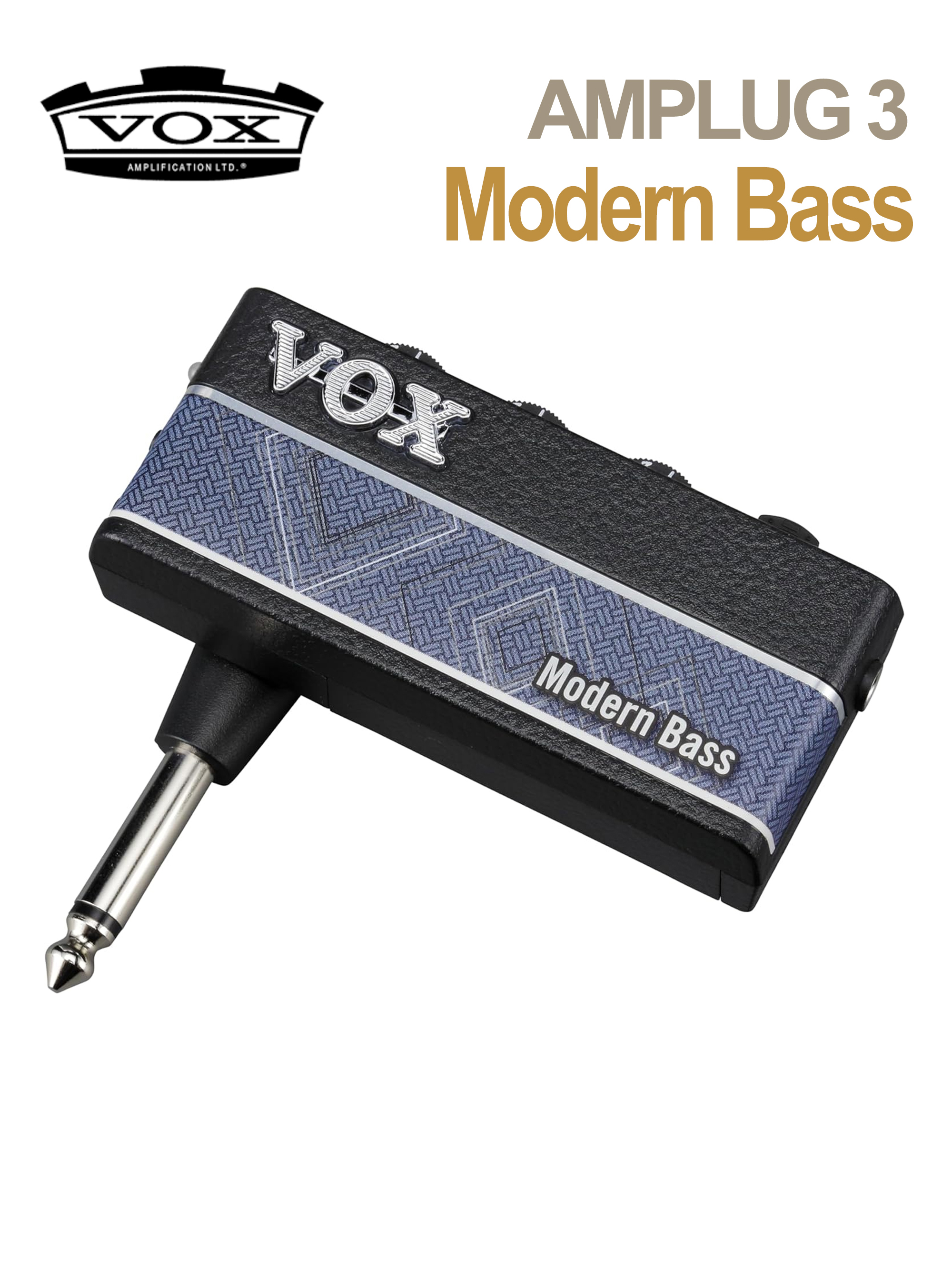 Vox amPlug 3 Series Modern Bass Профессиональный гитарный усилитель для ...