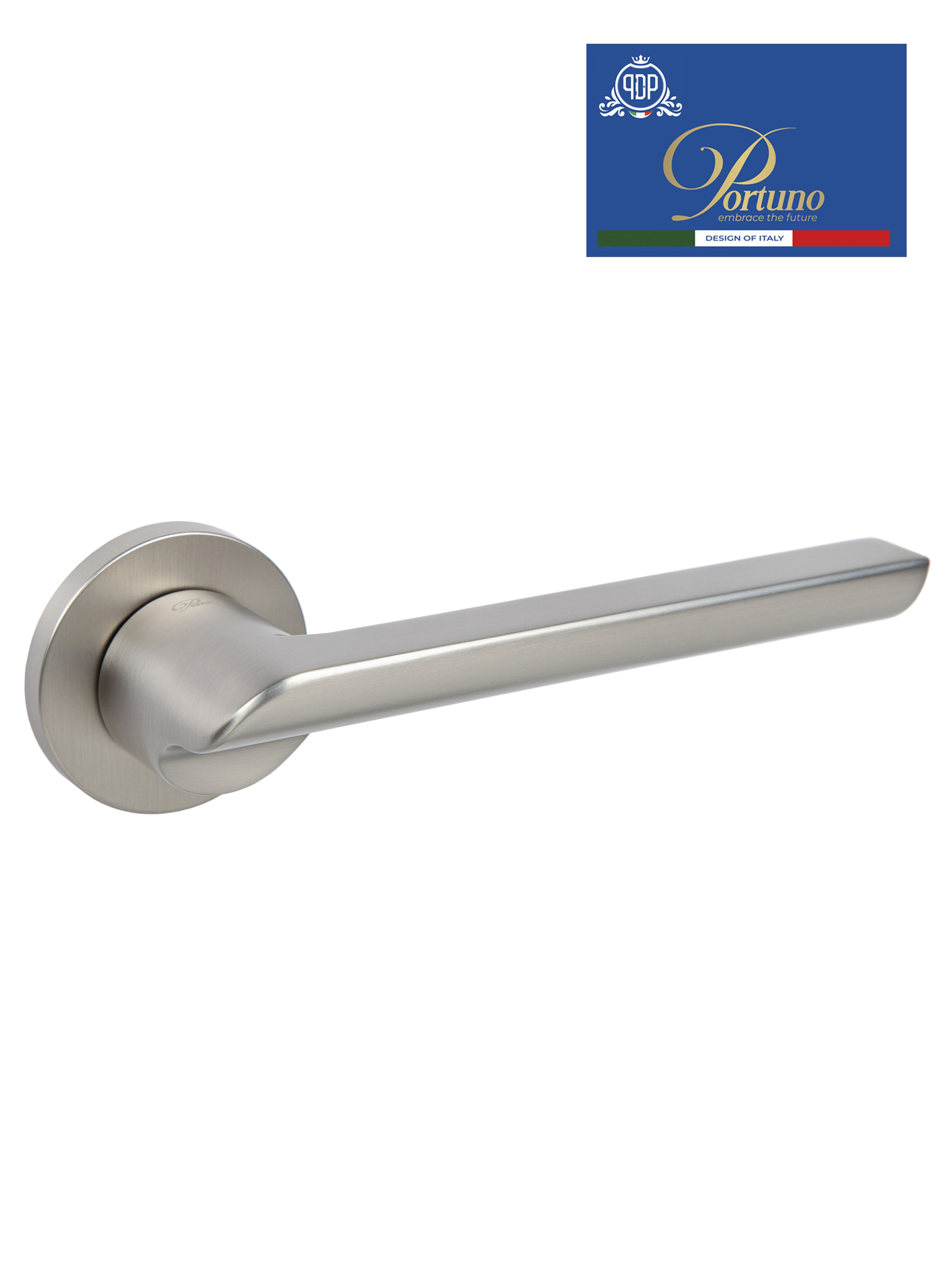 Дверная ручка PORTUNO Punto102.14 Матовый никель купить на OZON по ...