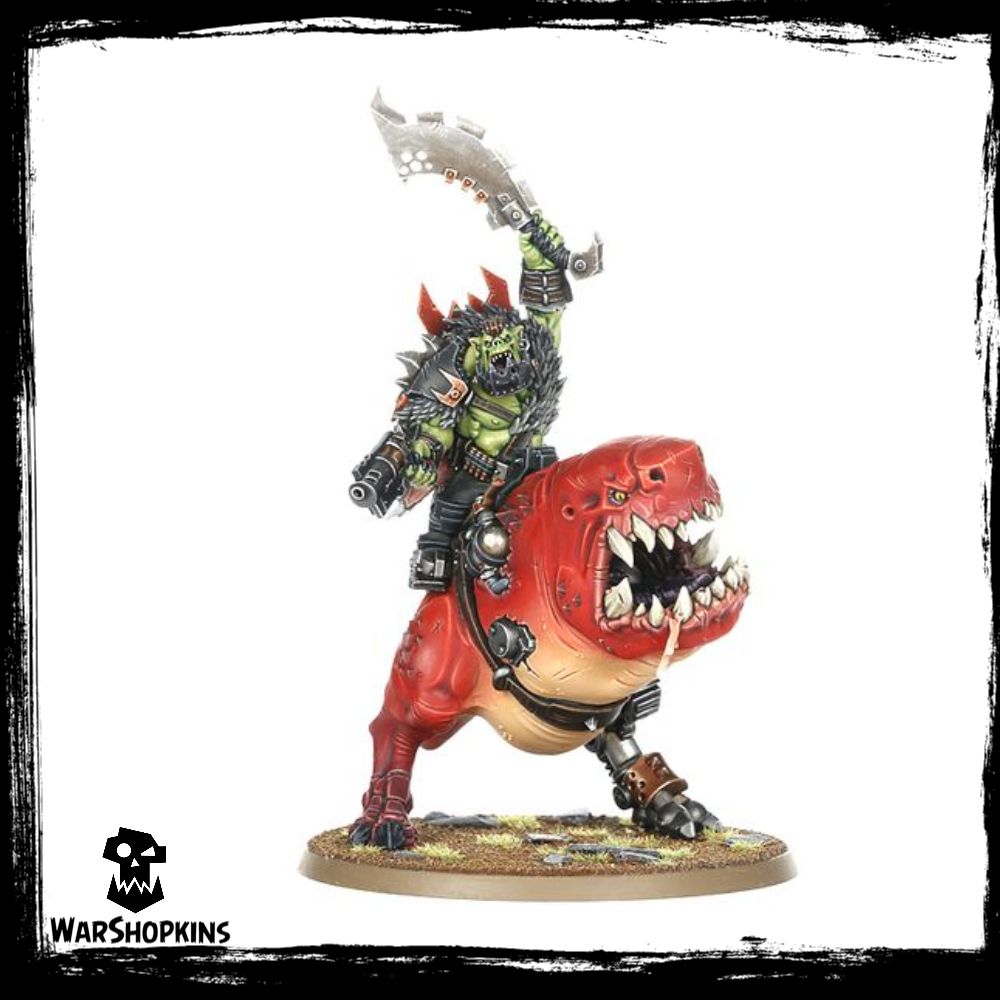 Warhammer 40000 Миниатюры Ork riders Beastboss(Зверобосс) купить на ...