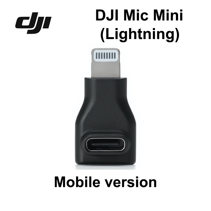 DJI Микрофон для мобильного устройства DJI Mic Mini Lightning Adapter ...