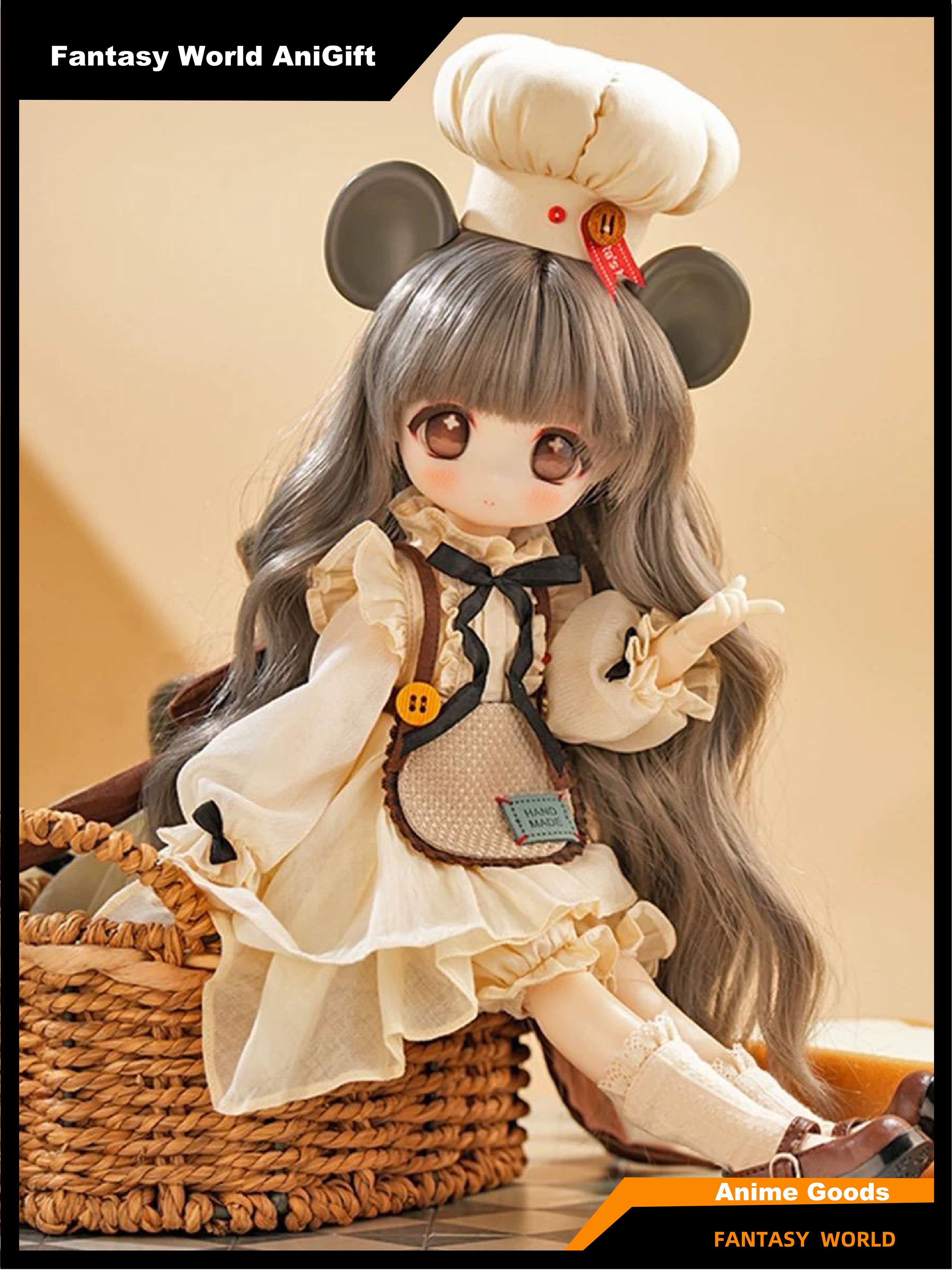 Шарнирная кукла / Tinyfox x Dollleydoll Collaboration Doll Mousse BJD 6 ...