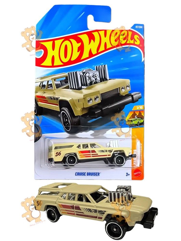 Машинка Mattel Hot Wheels 1:64 Basic Car 2026D C4982 Cruise Bruiser ...