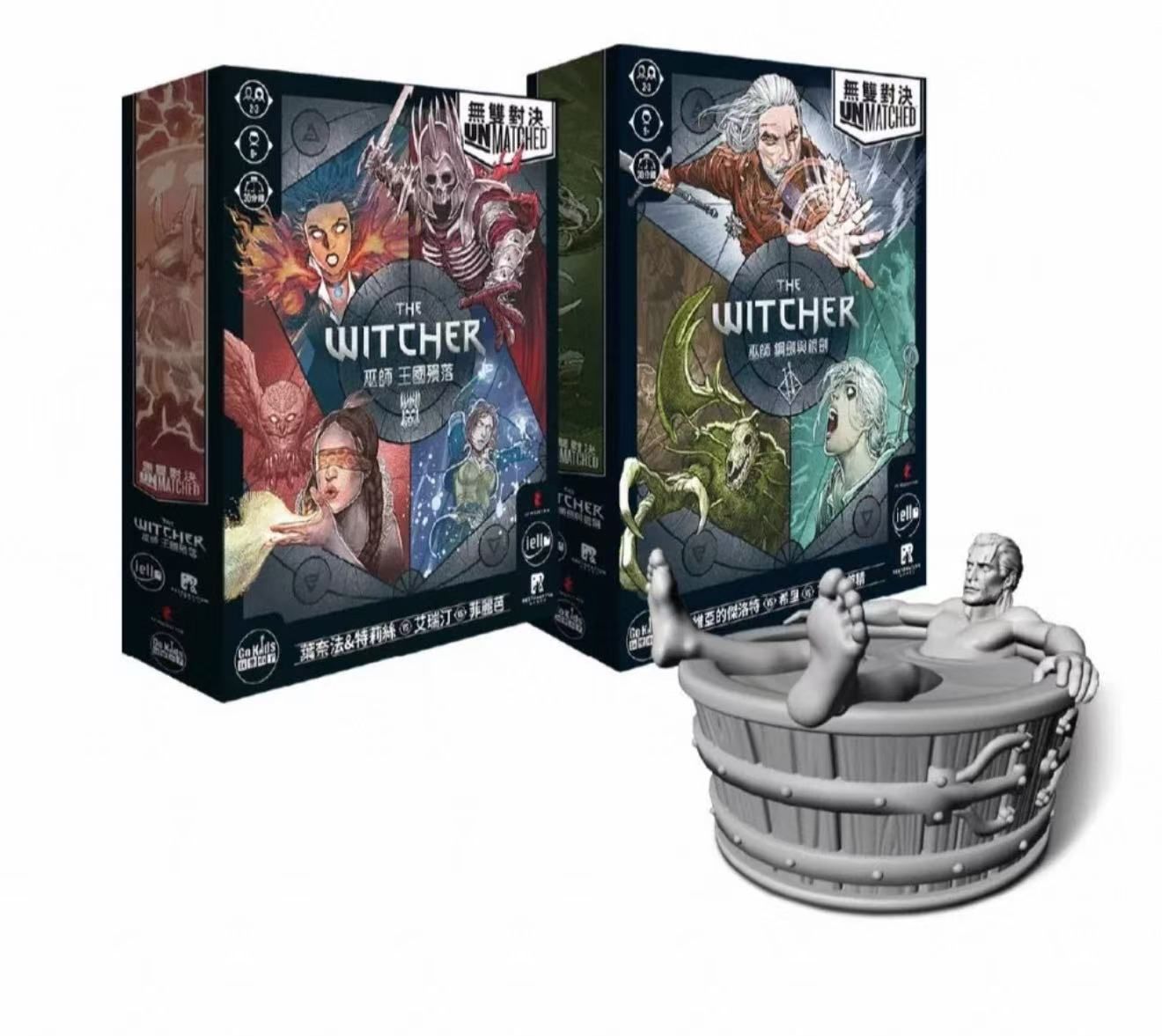 Unmatched: The Witcher Bundle with Foil Cards Английская версия купить ...