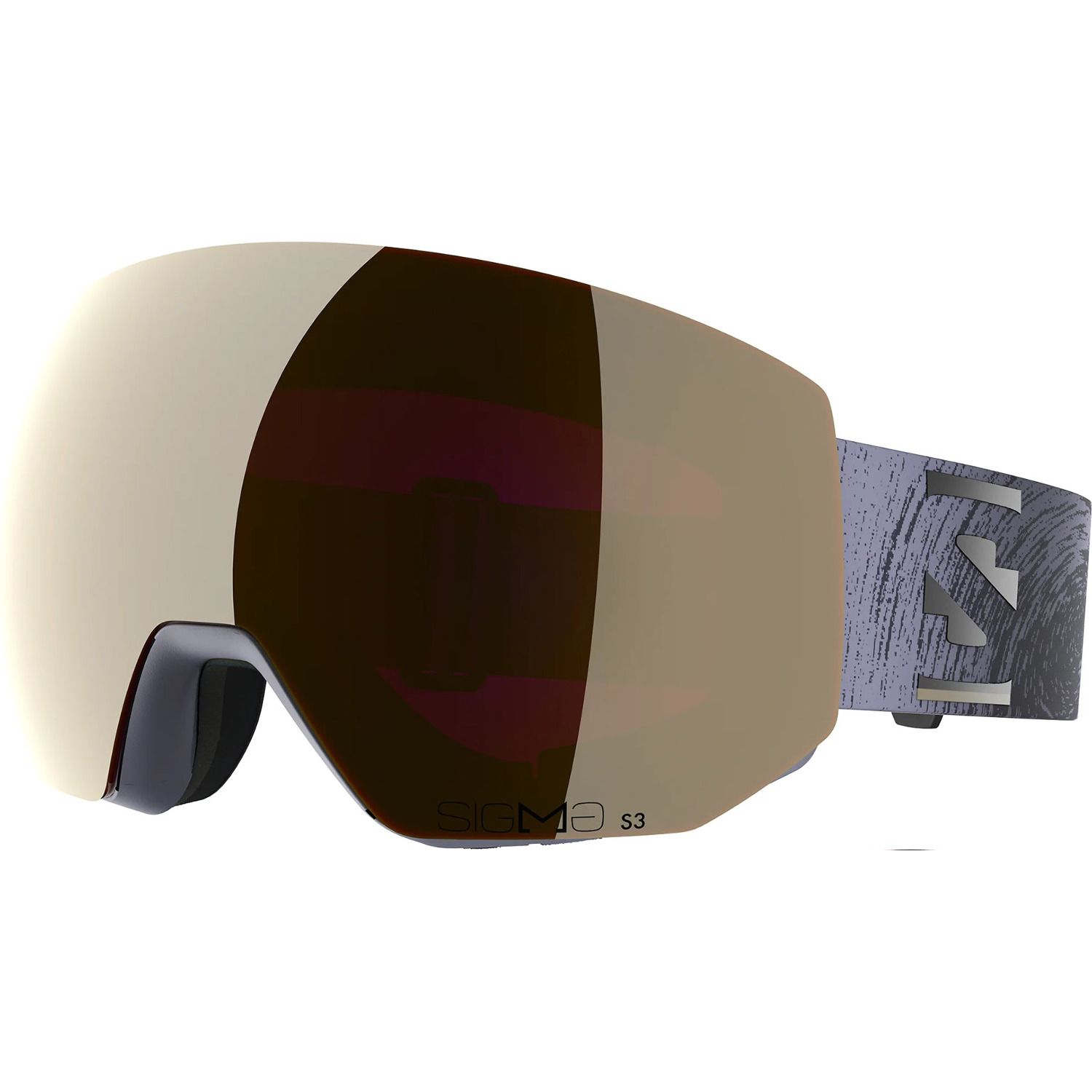 Горнолыжные очки Salomon Radium Pro Sigma Blue Granite Cat. 3+1 (с доп ...