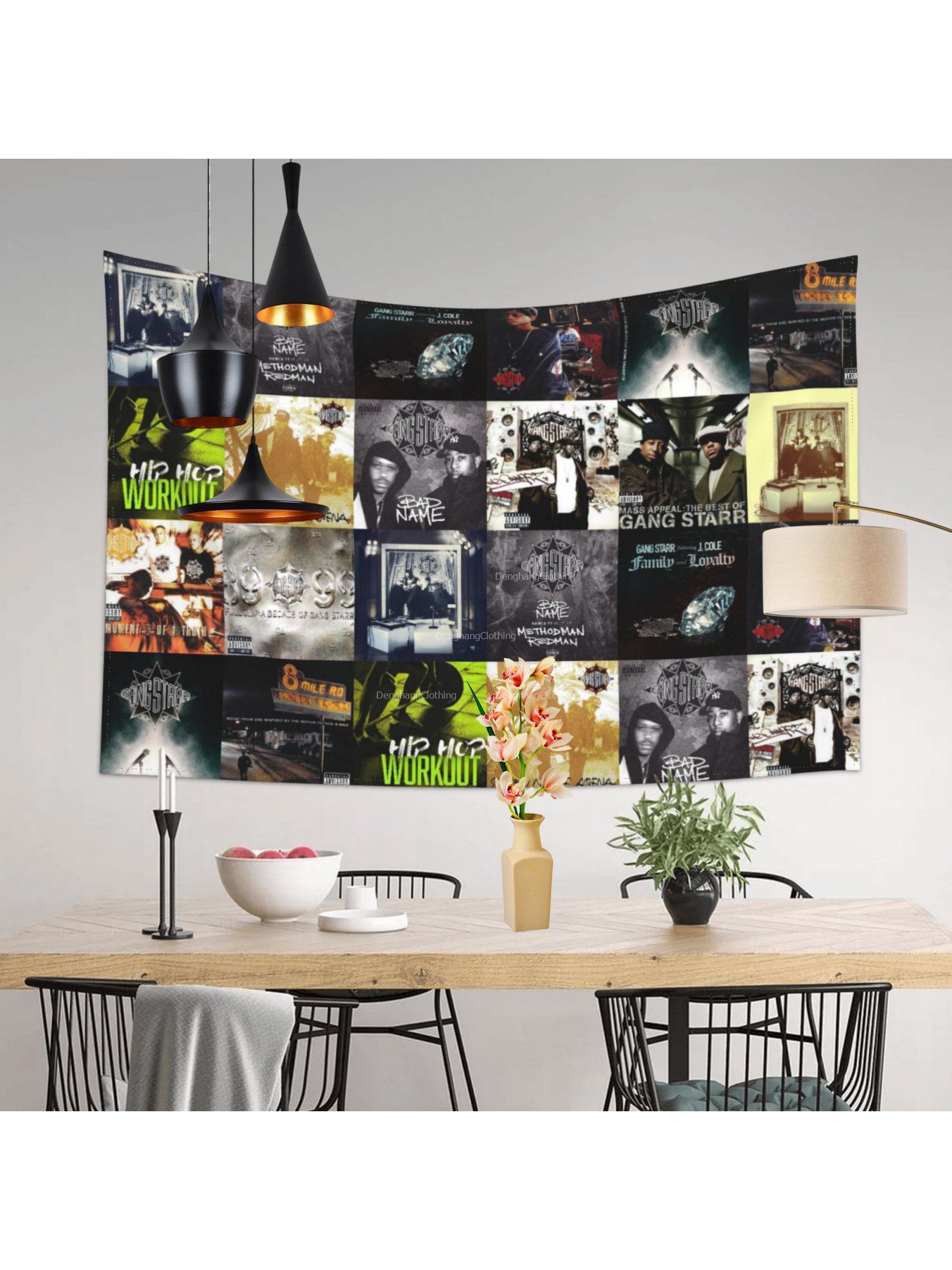 Флаг плакат баннер Gang Starr Pattern 150cm X 100cm купить на OZON по ...
