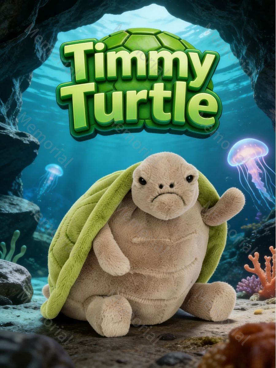 Мягкая игрушка Timmy Turtle Bag Charm купить на OZON по низкой цене ...
