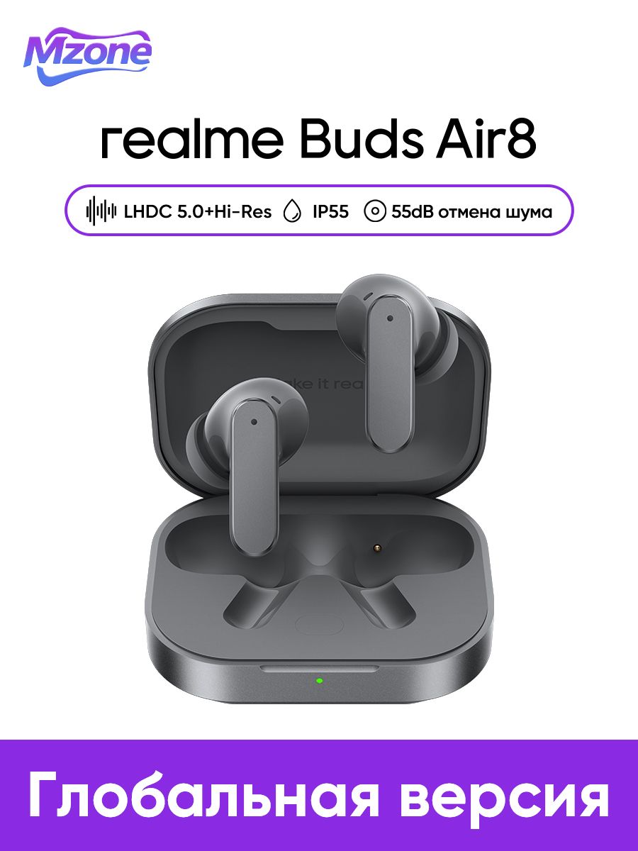 Внутриканальные Внутриканальные realme AIR8 Беспроводное realme Buds ...