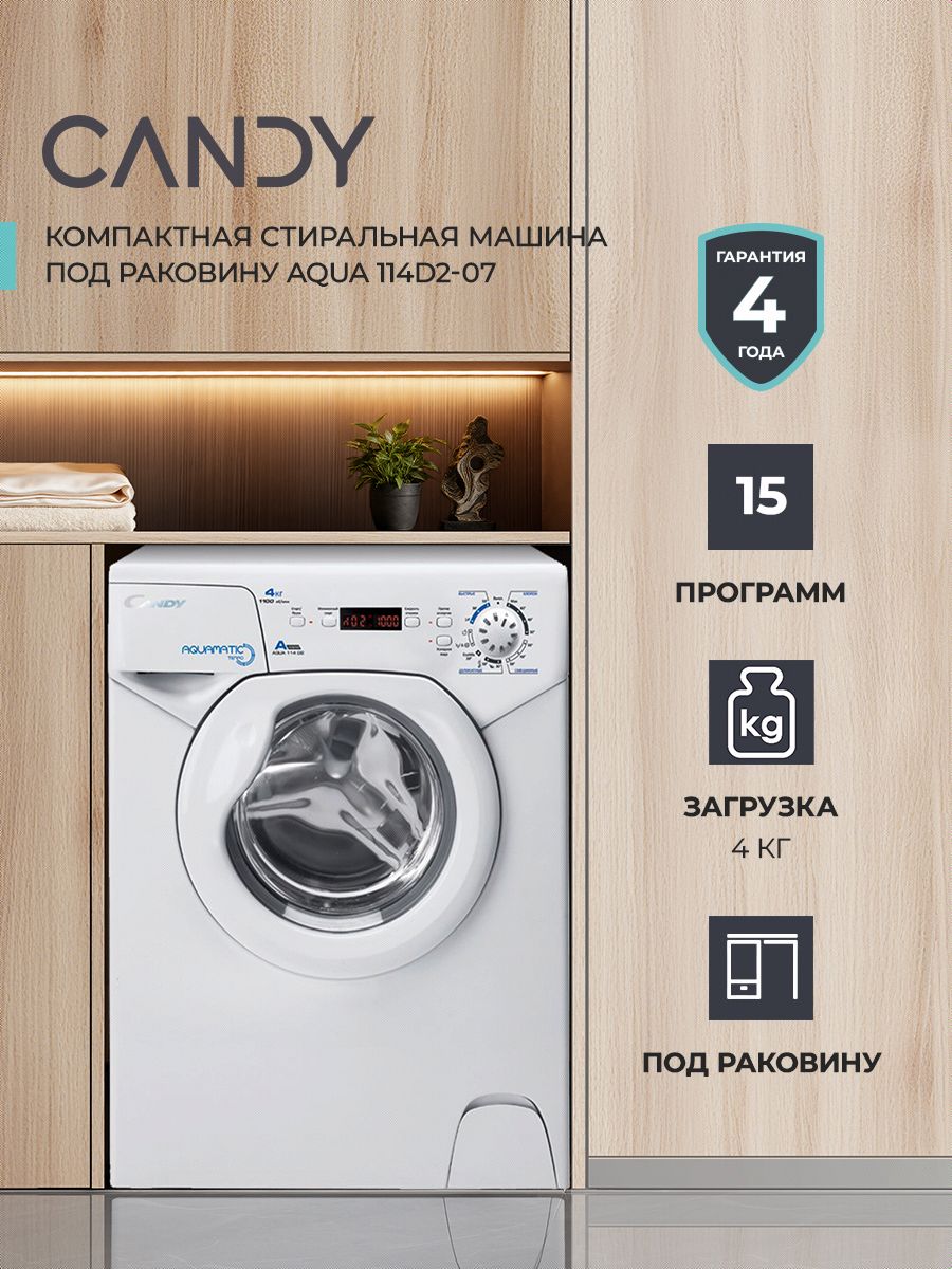 Candy Aquamatic 4 Kg Notice