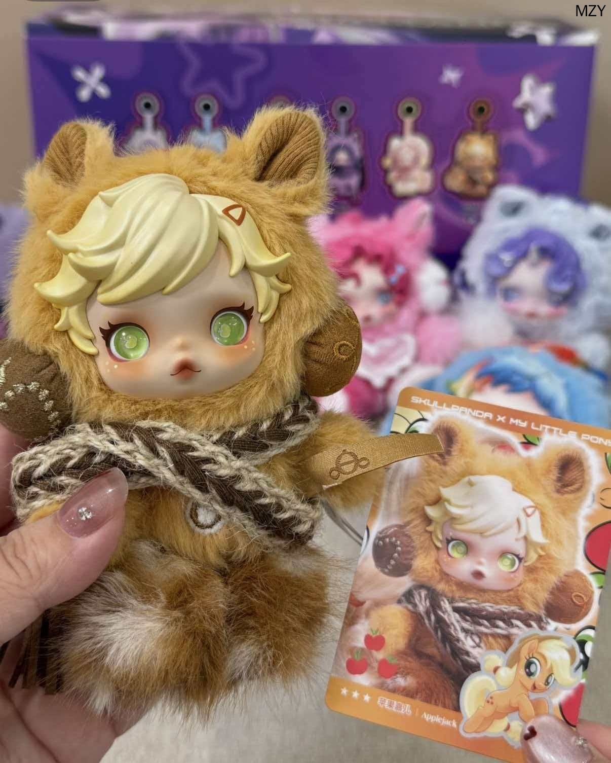 Коллекционная POP MART SKULLPANDA My Little Pony Series Plush Doll ...