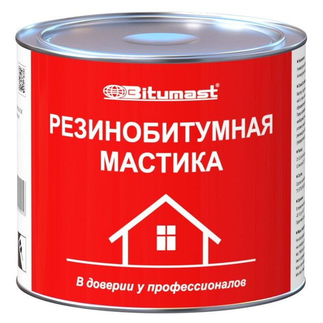 Мастика BITUMAST резинобитумная 2л - купить по доступным ценам в ...