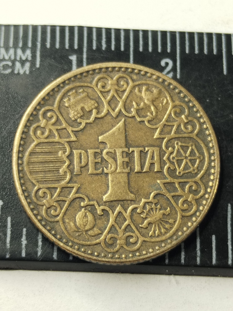Испания 1 песета 1944. Диктатура Генерала Франко. купить на OZON по ...