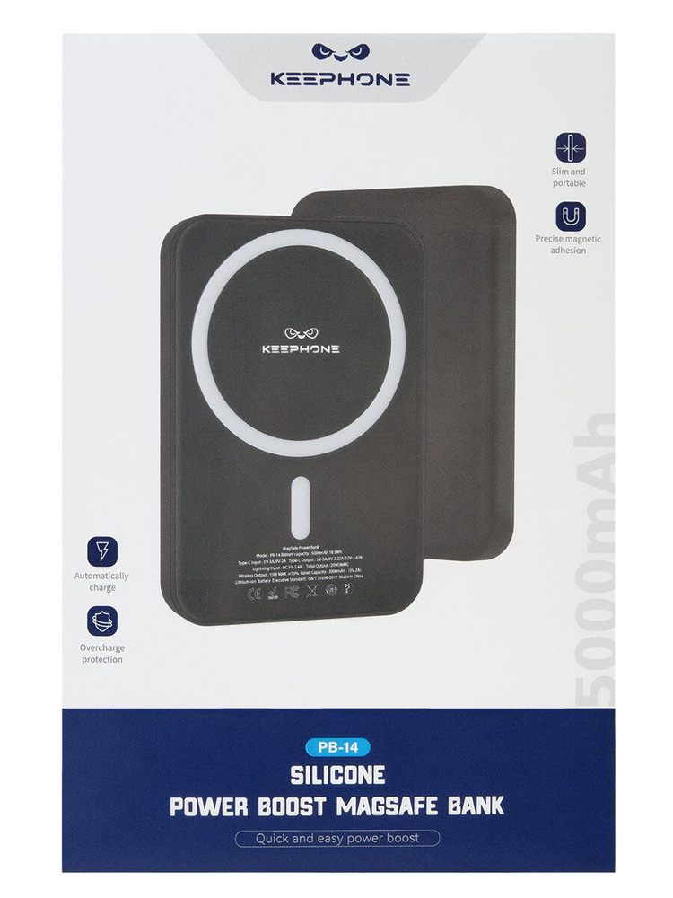 Внешний аккумулятор (Power Bank) Keephone Повербанк / Power Bank 5000 ...