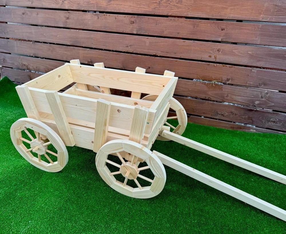 Декоративная тележка для сада - купить по низкой цене с доставкой в ...