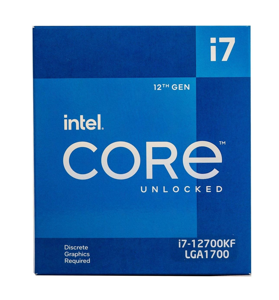 Процессор Intel i7-12700KF, BOX, BOX (без кулера) купить по низкой цене с доставкой в интернет ...
