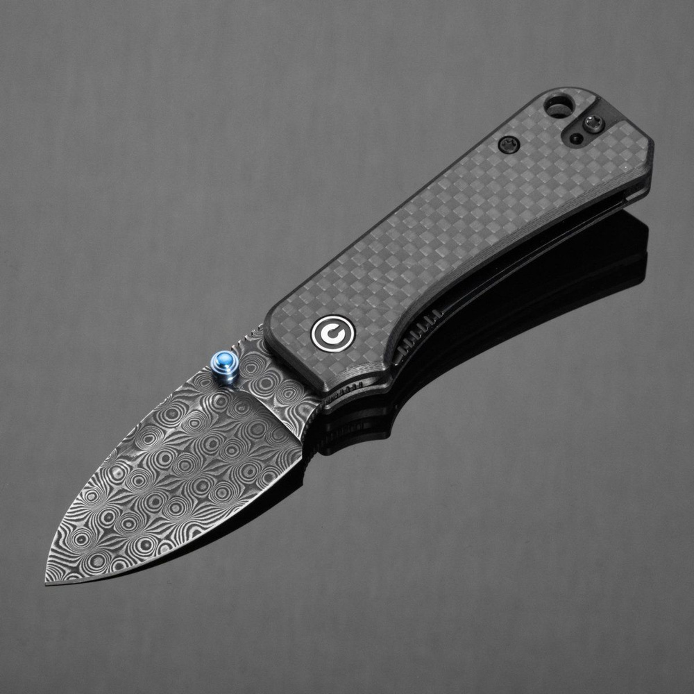 Складной нож CIVIVI Baby Banter, сталь Damascus, рукоять рукоять Twill ...