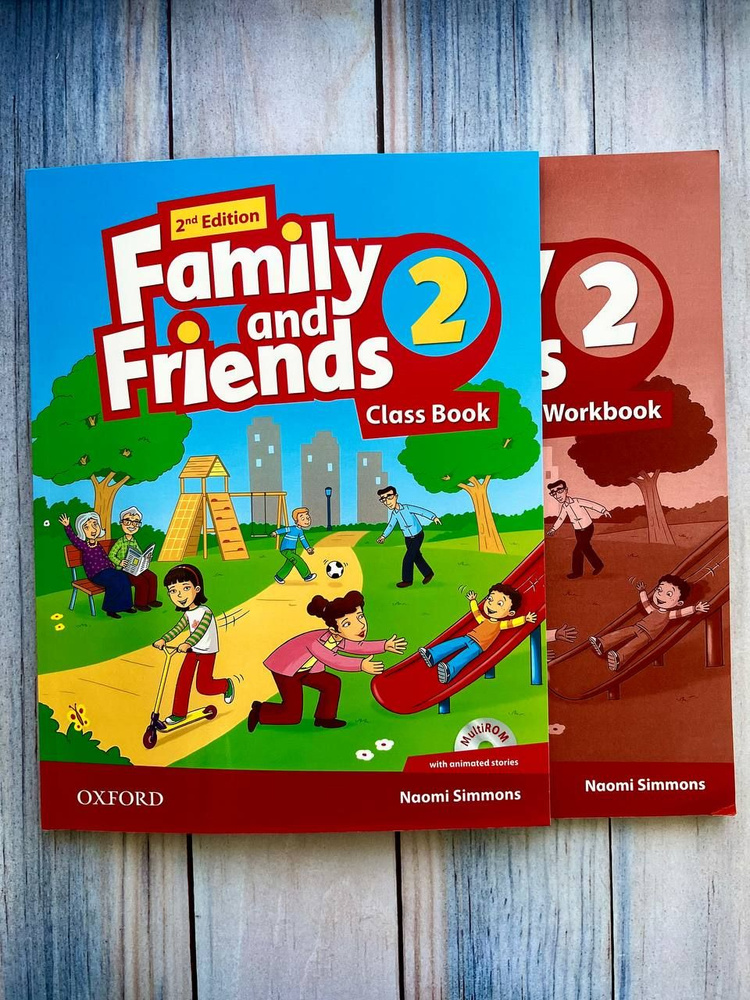 Family and friends 2: Class book and Workbook+код купить на OZON по ...