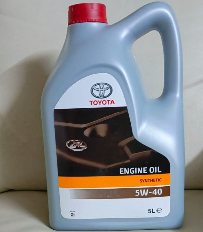 Масло моторное Toyota 5W-40 Синтетическое - купить в интернет-магазине ...