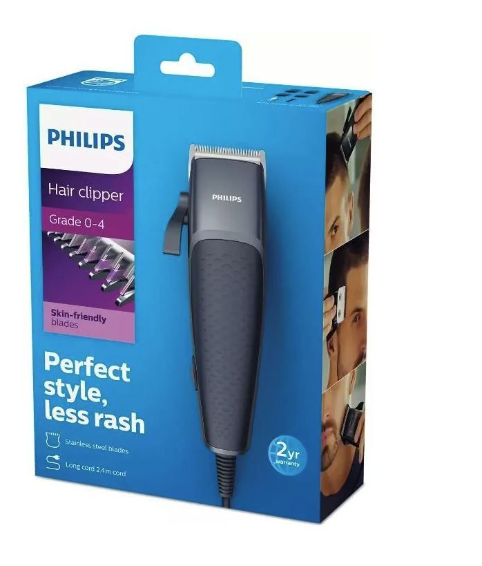 Машинка для стрижки Philips волос HC3100/13 Global model, черный ...