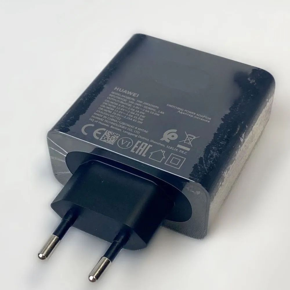 BYSENYEN Блок питания для ноутбука Huawei, Xiaomi, 65 Вт, USB тип C ...