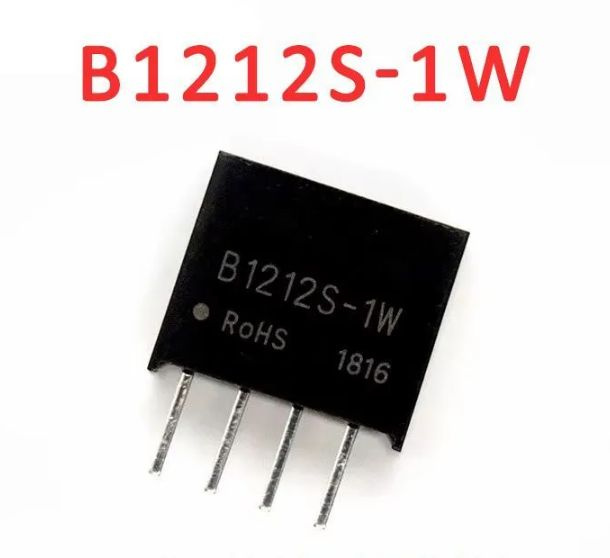 DC/DC преобразователь гальванической развязки B1212S-1W - купить с ...