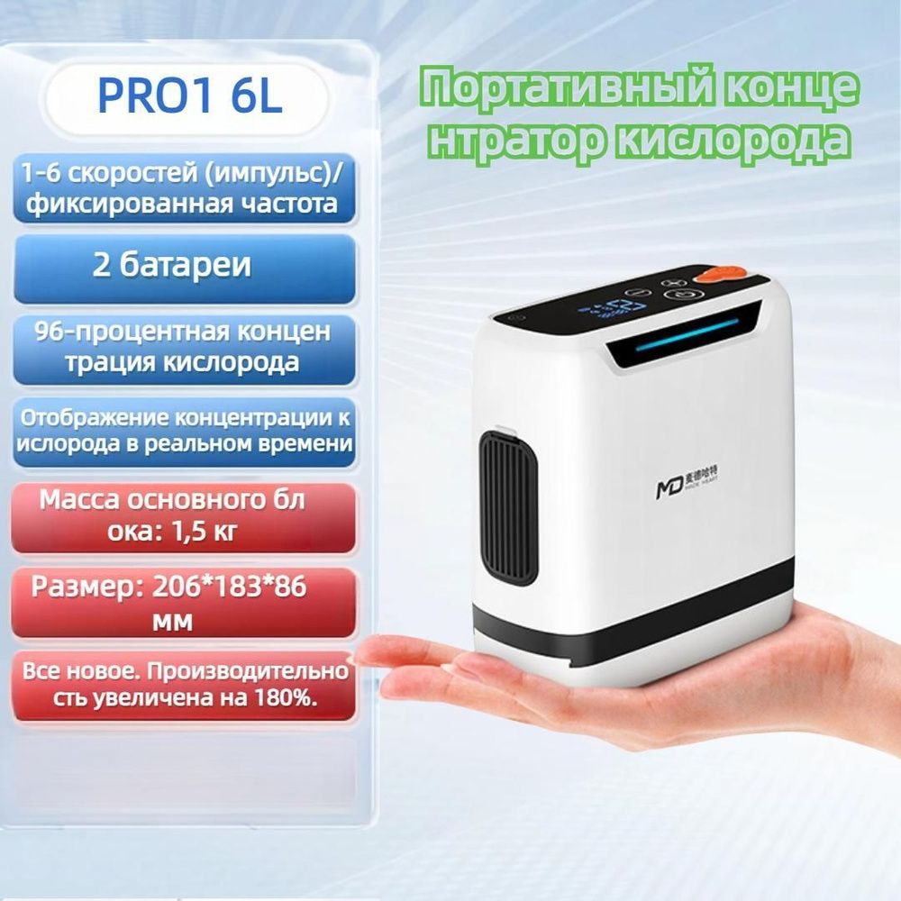 Портативный кислородный концентратор для небольшого домашнего ...