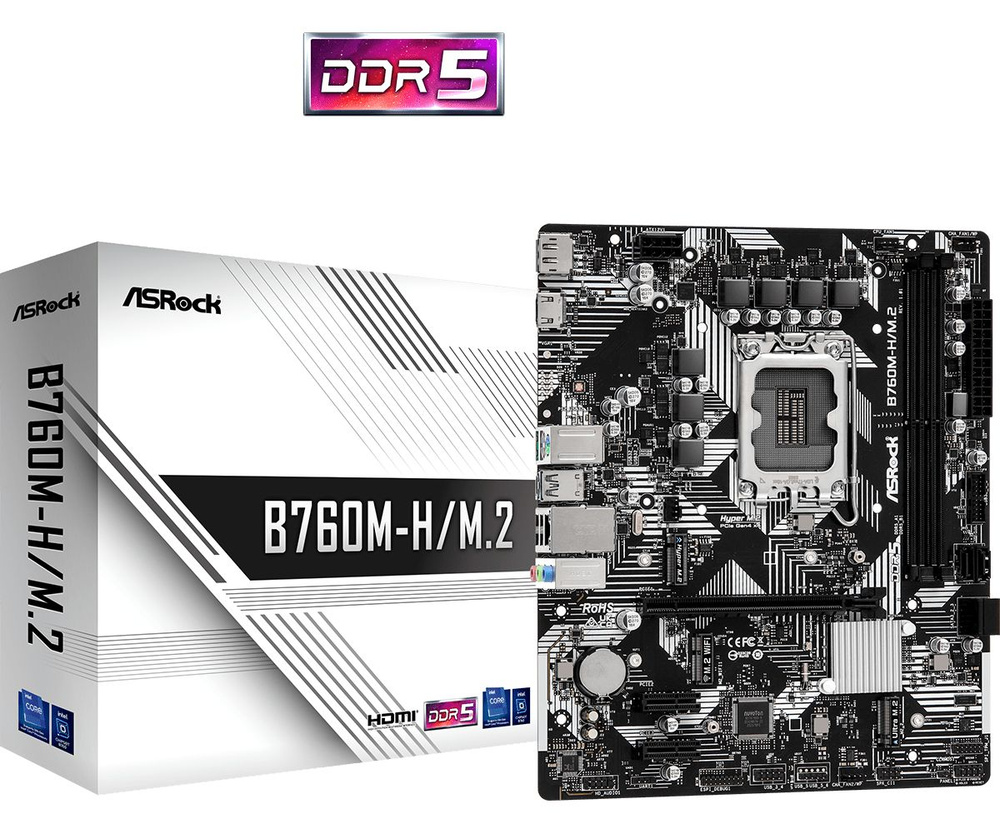 Материнская плата ASRock B760M-H2/M.2 купить по низкой цене с доставкой и отзывами в интернет ...