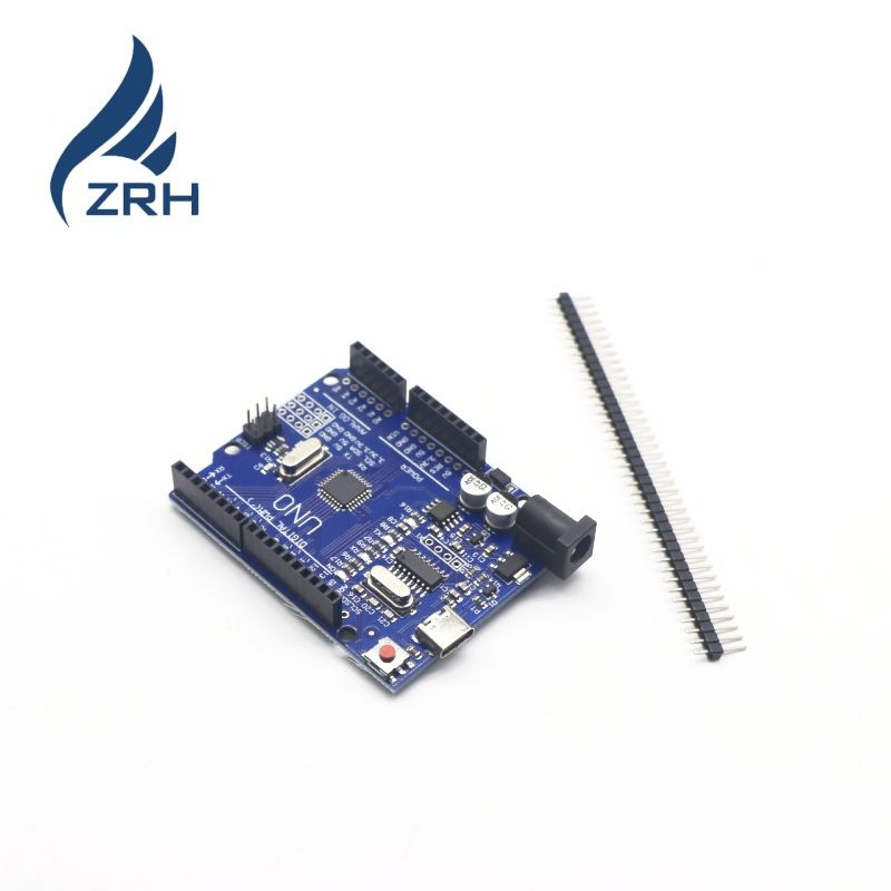 Улучшенная плата разработки Uno R3 с модулем микроконтроллера Atmega328p Контроллер Arduino Uno