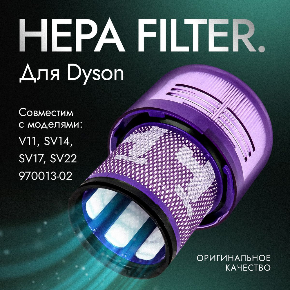 Фильтр для пылесоса GosenForce Dyson V11, V15, SV14, SV17, SV22, 970013 ...