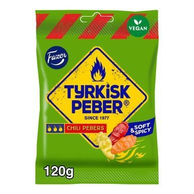Конфеты леденцы Fazer Turkish Peber Chili Peppers 120 г (Из Финляндии ...