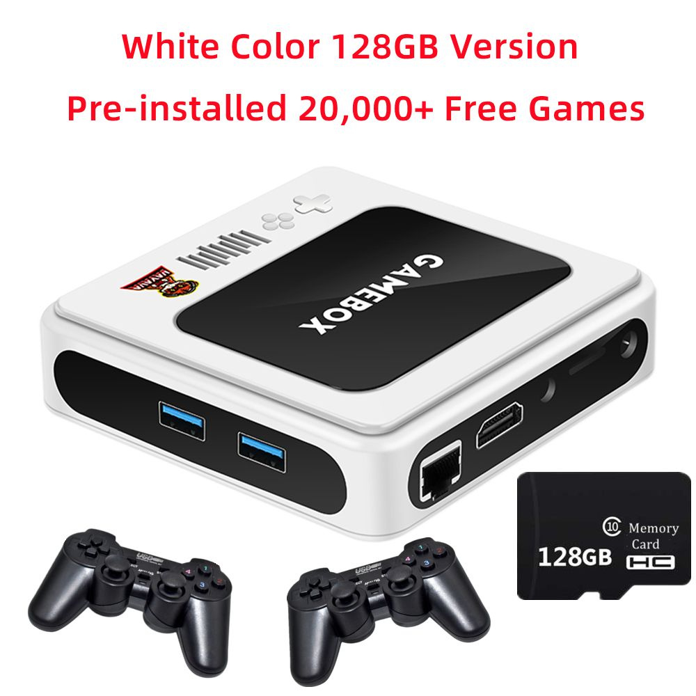 Двойная система Emuelec и Android Game Box TV, игровая консоль, два ...