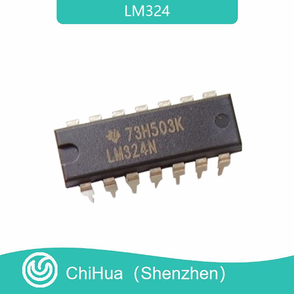LM324 LM324N DIP-14 Квадратный операционный усилитель - Новая и ...