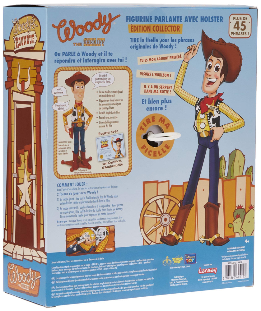 История Игрушек Шериф Вуди. Toy story Snature Collection Woody The ...