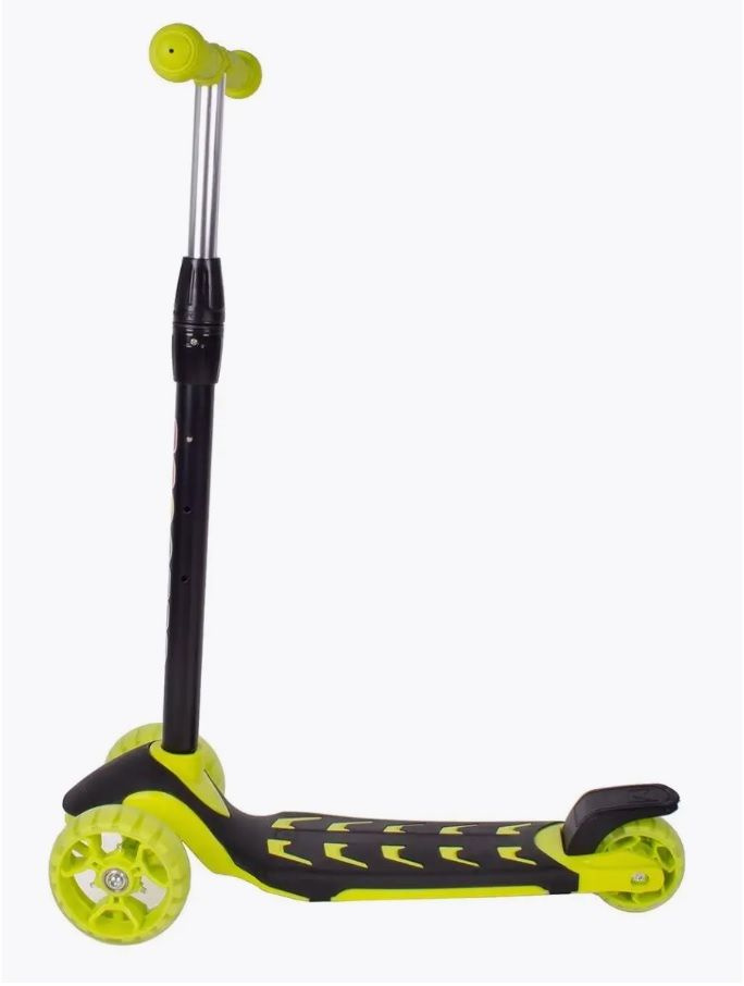 Самокат Городской SCOOTER детский трехколесный "SCOOTER" 101 светящиеся ...