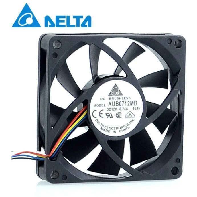 Новые и AUB0712MB 7015 70mm 12V 0.24A 7cm 4pin PWM CPU охлаждающие ...