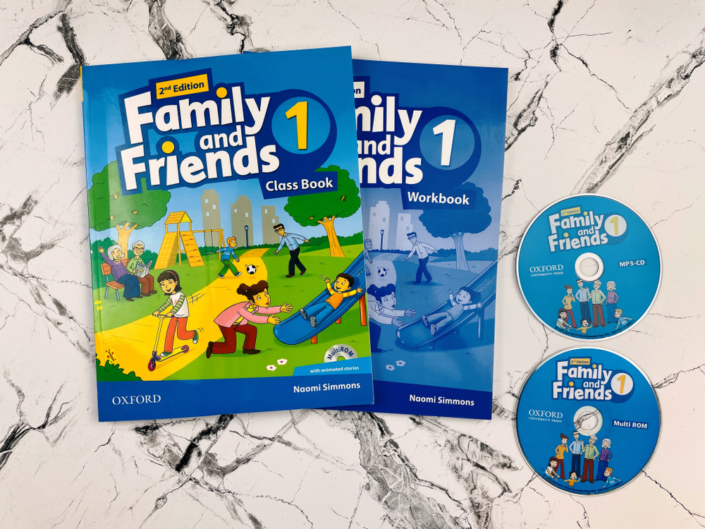 Family and Friends 1 (2nd edition) Class Book + Workbook + CD ...