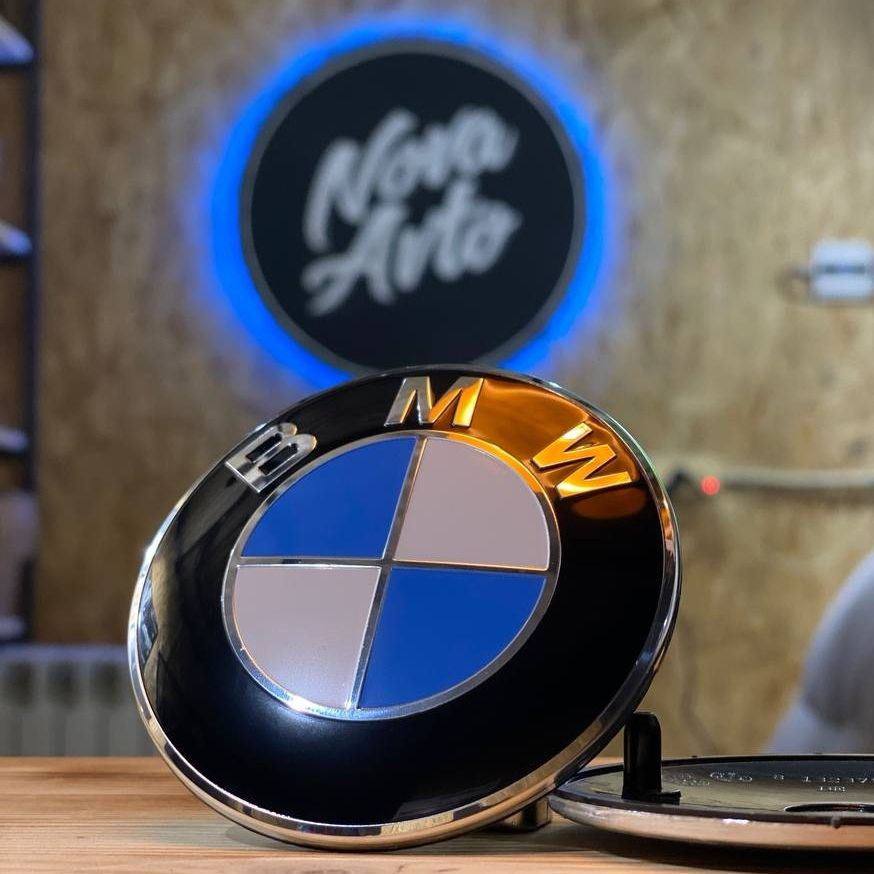 Эмблема значок шильдик логотип БМВ BMW 82мм - купить по выгодным ценам ...