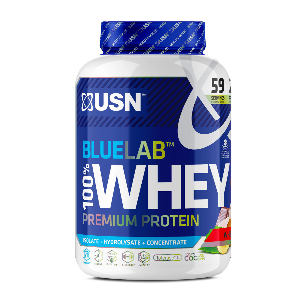 USN Протеин сывороточный, BlueLab Whey 2000 грамм (Вейтела) - купить с ...
