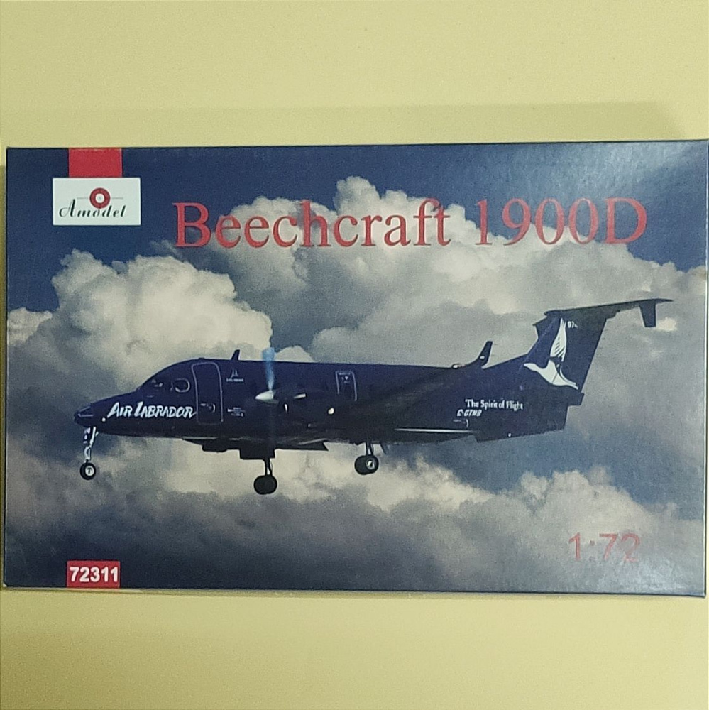 Сборная модель пассажирский самолет Beechcraft 1900D Авиакомпания AIR ...