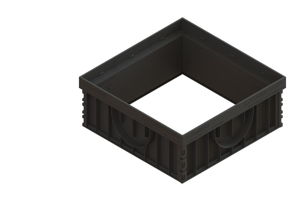 Надставка на дождеприемник PolyMax Basic 300х300х300 мм Standartpark (Стандартпарк) (8370-Н ...