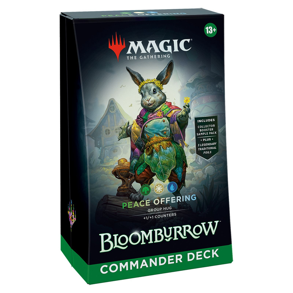 Колода Commander Deck - Peace Offering выпуска Magic: The Gathering Bloomburrow на английском ...