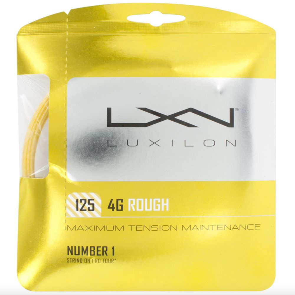 Струны теннисные Luxilon 4G ROUCH 125 (12м) купить на OZON по низкой ...